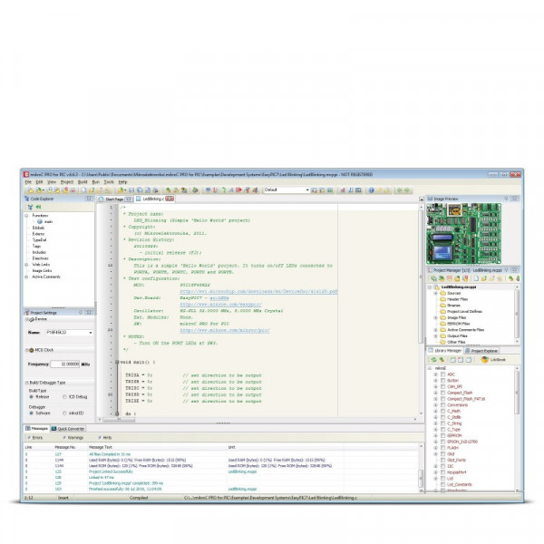 mikroC PRO for PIC Code License | MG Super Labs